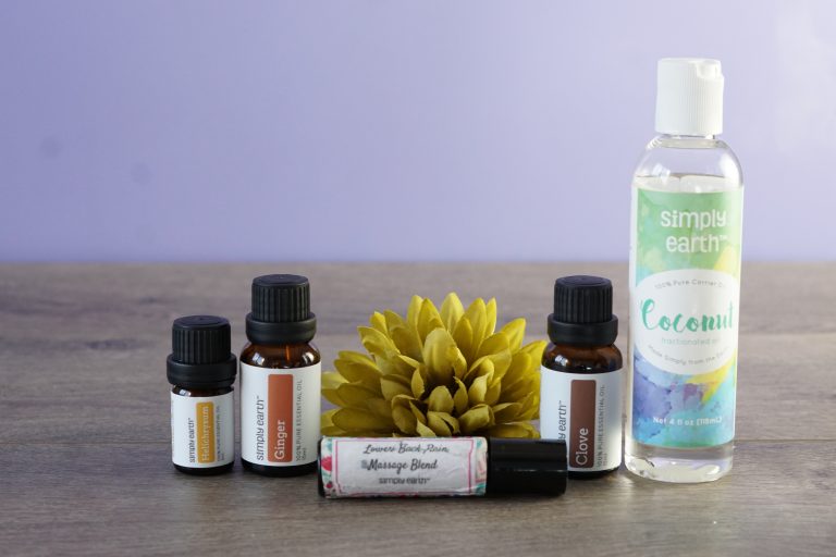Massage Oil Blend for Lower Back Pain - Simply Earth Blog