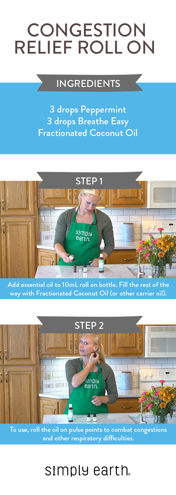 Congestion Relief Roll-On: Remedy for Clogged Nose - Simply Earth Blog