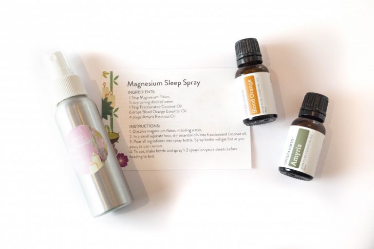 Magnesium Sleep Spray Recipe with Essential Oils - Simply Earth Blog