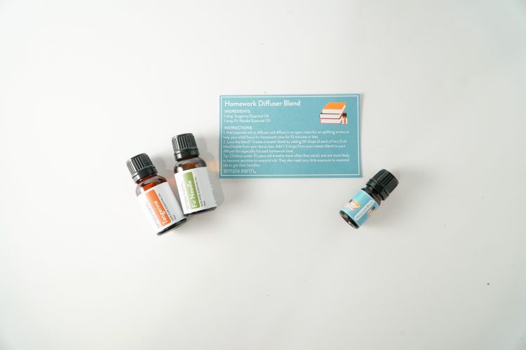 Improve Focus with Homework Diffuser Blend - Simply Earth Blog