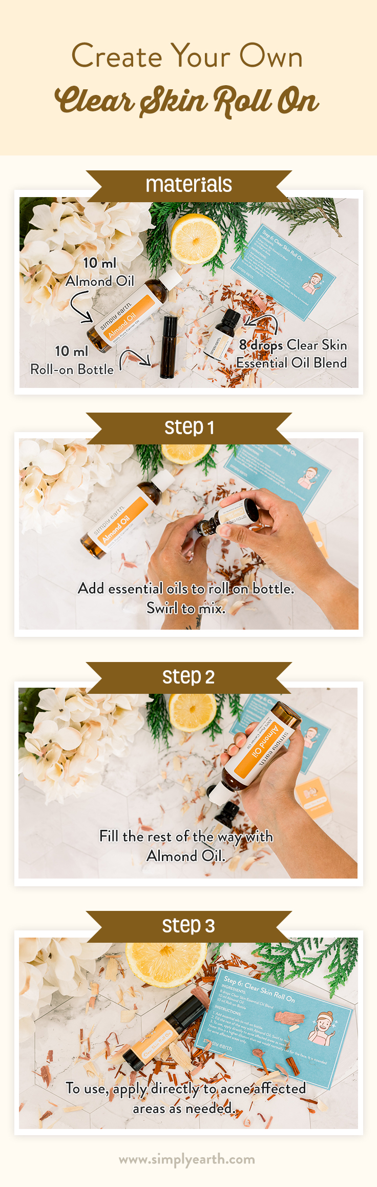 Clear Skin Roll-On for People on the Go - Simply Earth Blog