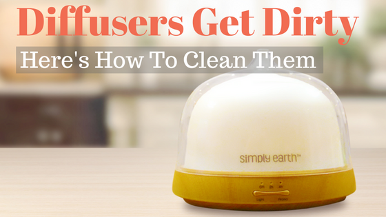 Diffusers get dirty. Here's how to clean them - Simply Earth Blog
