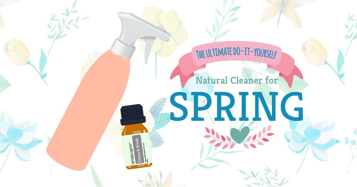 Homemade Disinfectant Spray for Natural Cleaning - Simply Earth Blog