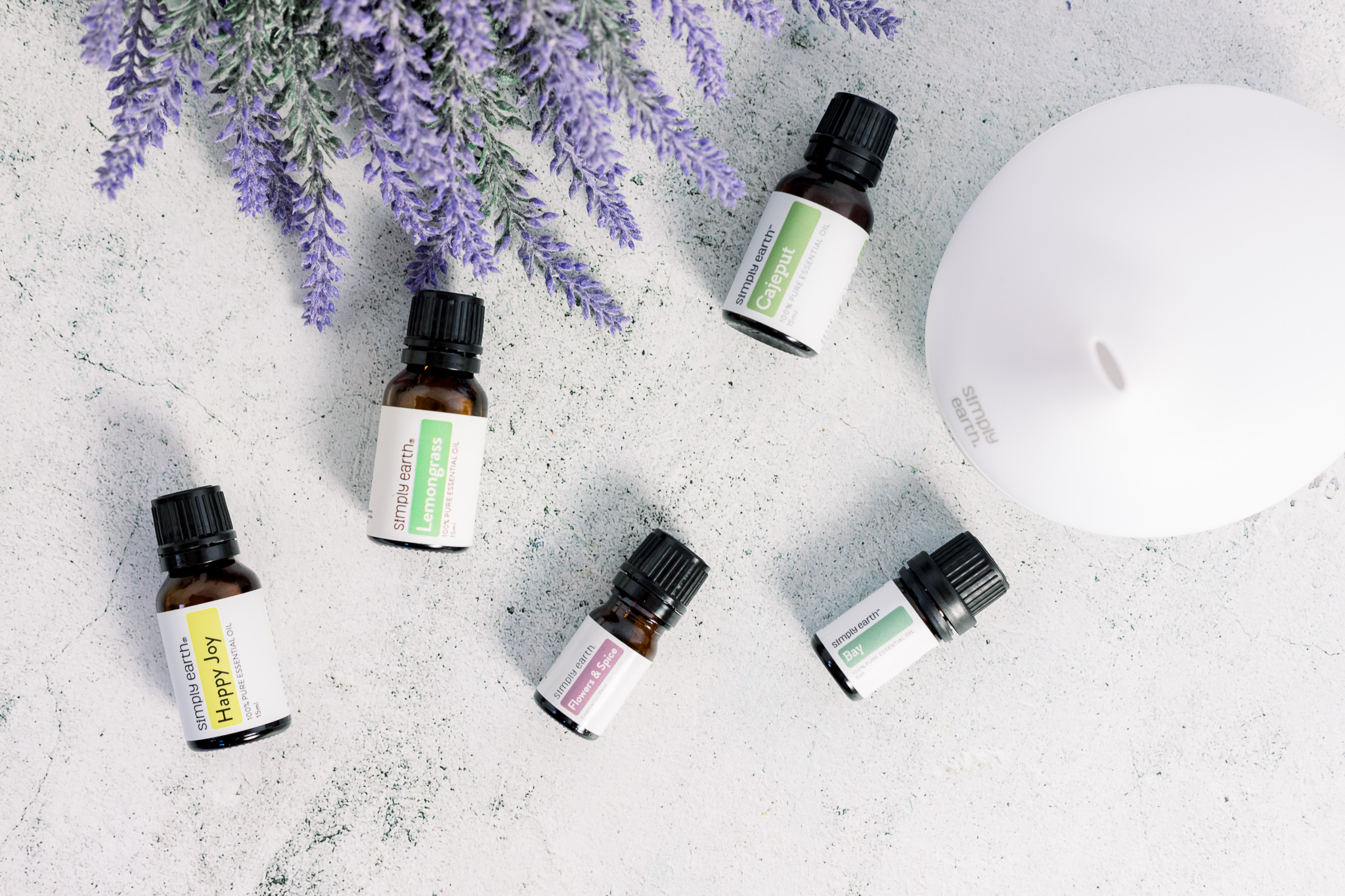Flower Crown Diffuser Blend with Floral Essential Oils - Simply Earth Blog