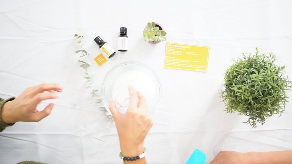 Easy DIY Relaxing Foot Bath Recipe with Essential Oils - Simply Earth Blog