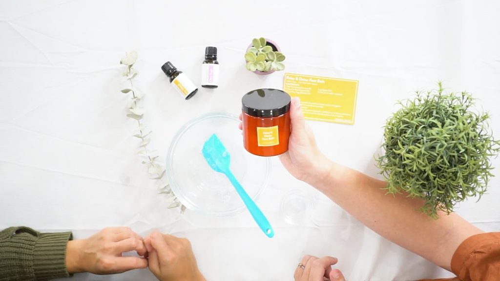 Easy DIY Relaxing Foot Bath Recipe with Essential Oils - Simply Earth Blog