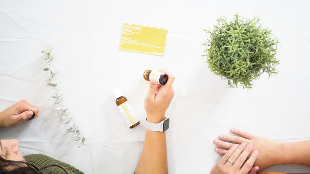 Relief Massage Blend Recipe - New and Improved! - Simply Earth Blog