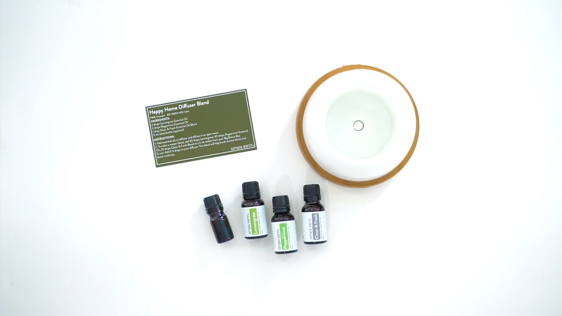 Happy Diffuser Blend: An Easy Way to Make Your Home Lively