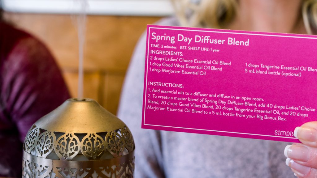 Must-Have Spring Diffuser Recipe this Season - Simply Earth Blog