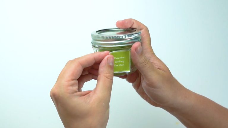 Defeat Dark Circles: Cucumber Eye Mask Using Essential Oils