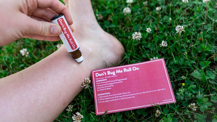 Keep Those Bugs Away with Natural Insect Repellent Roll-On