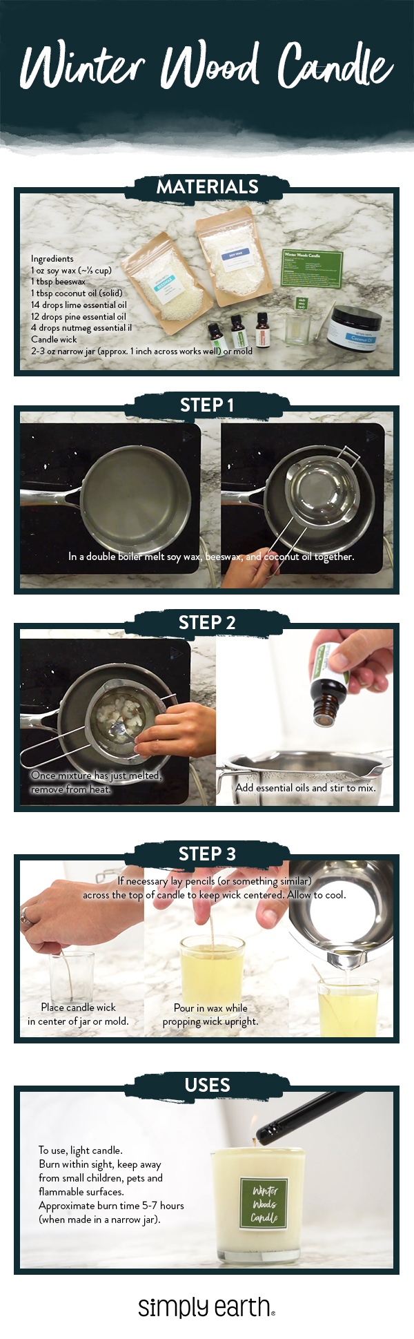 Natural DIY Candle Recipe That’s Perfect for Wintertime