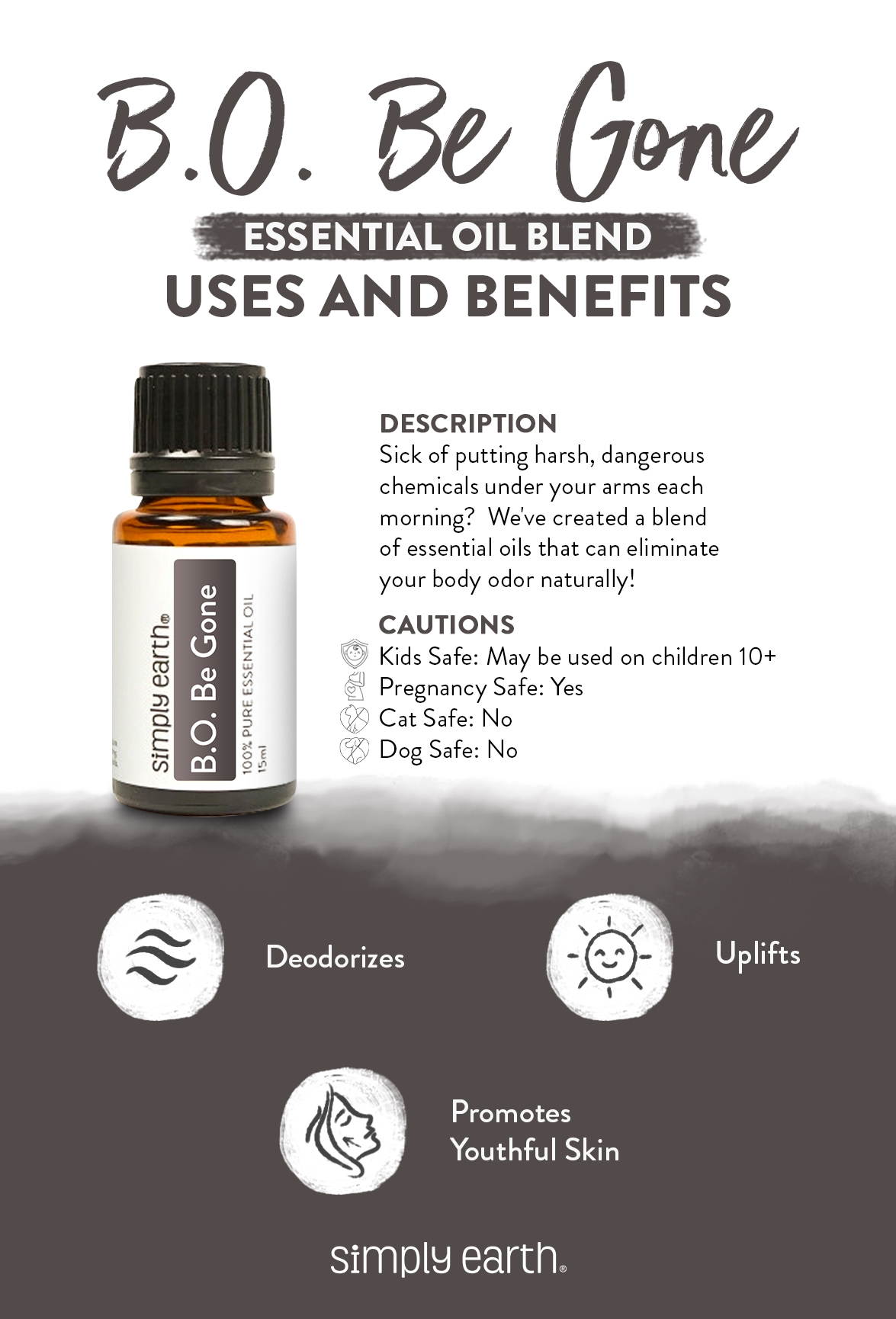 B.O. Be Gone Blend: Natural Odor Eliminator - Simply Earth Blog