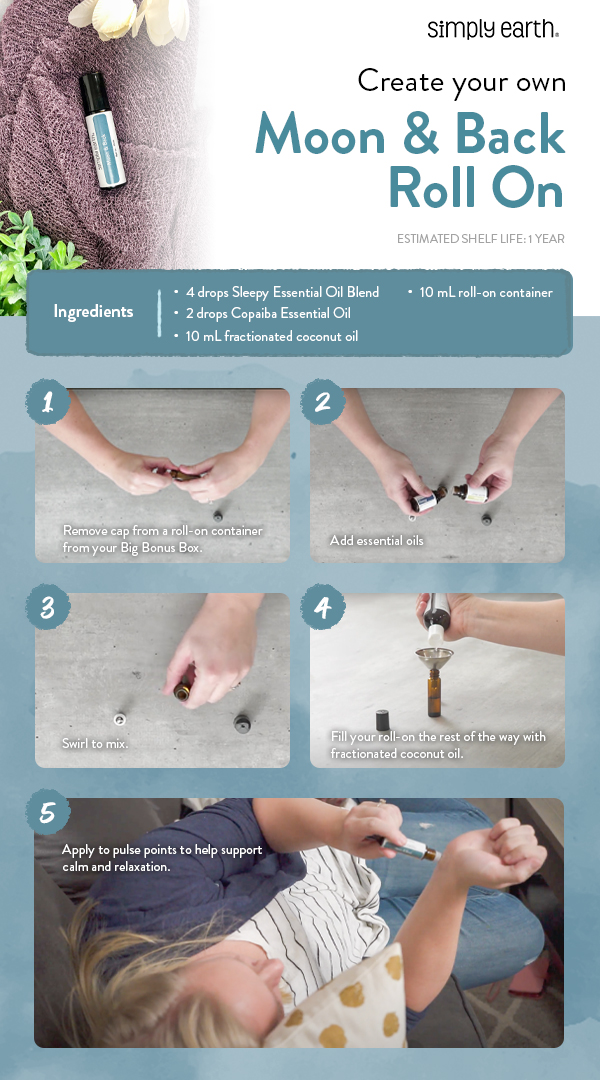 Relax Naturally With Moon and Back Roll-On - Simply Earth Blog