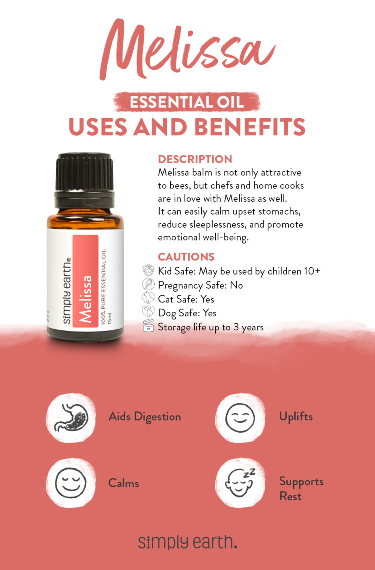Melissa Essential Oil Benefits - Simply Earth Blog