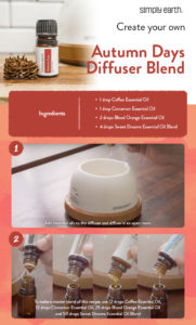 Embracing Autumn with This Fall Diffuser Blend Recipe - Simply Earth Blog