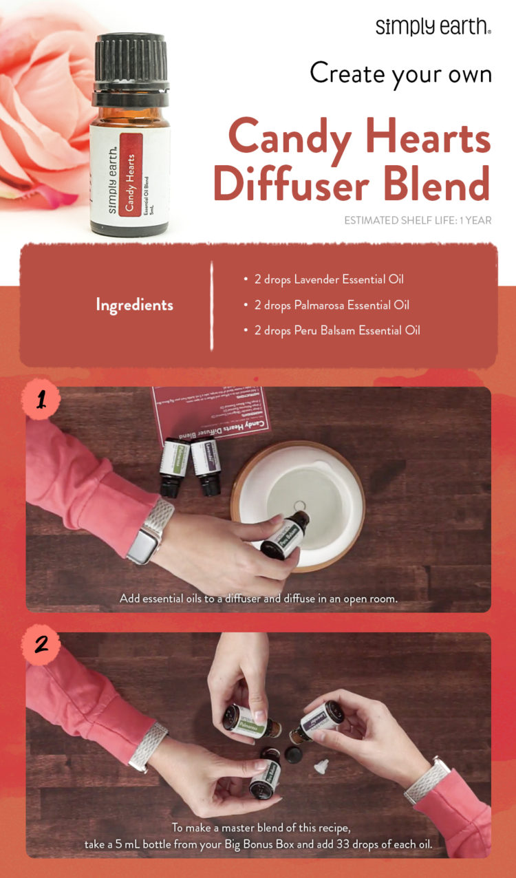 The Perfect Valentine's Day Diffuser Blend Recipe - Simply Earth Blog