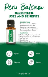 Peru Balsam Essential Oil Benefits & Natural Recipes - Simply Earth Blog