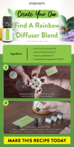Find a Rainbow Diffuser Blend - Simply Earth Blog