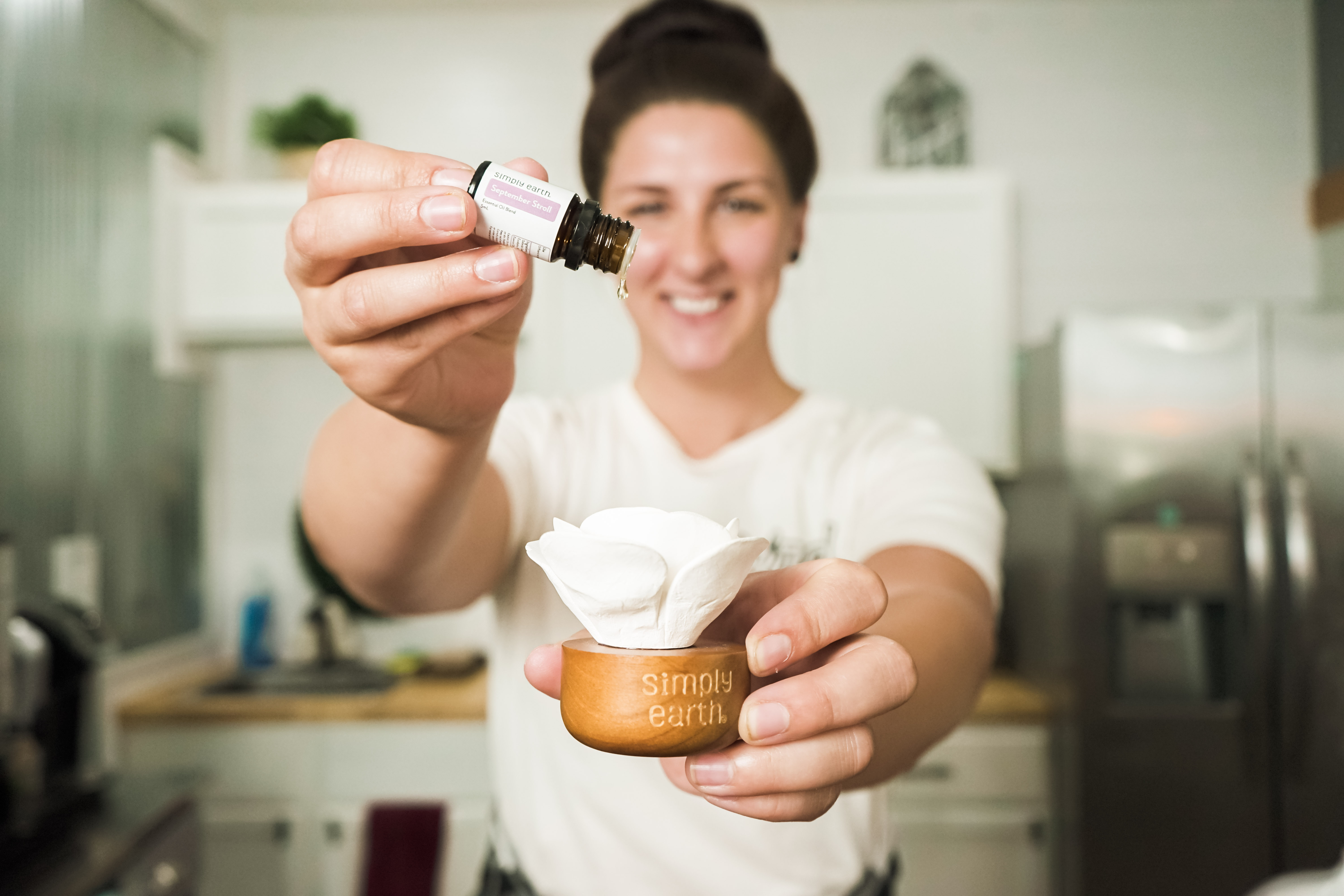 September Stroll Diffuser Blend - A Relaxing Essential Oil Blend - Simply Earth Blog