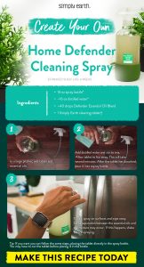 Homemade Spray Cleaner Recipe With Essential Oils - Simply Earth Blog