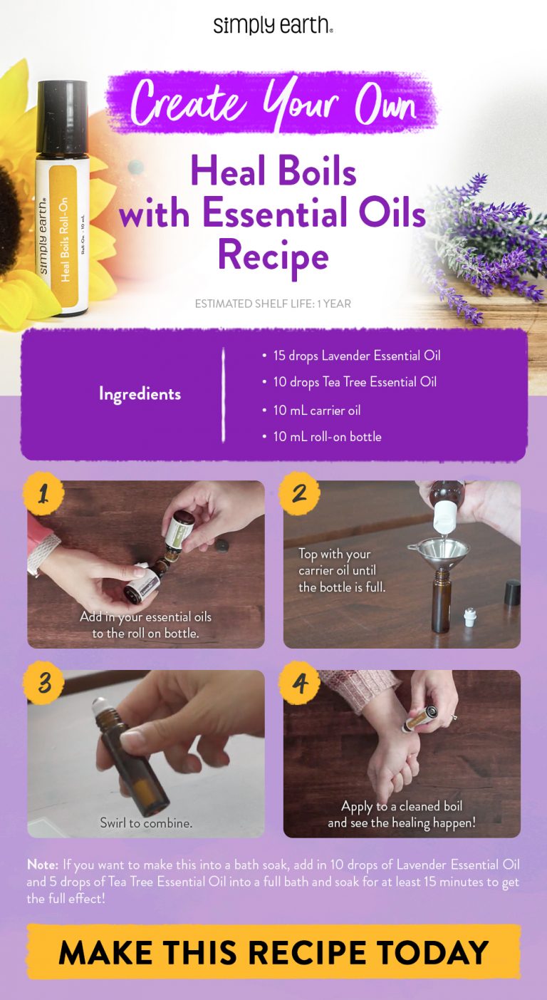 How To Heal Boils with Essential Oils - Simply Earth Blog