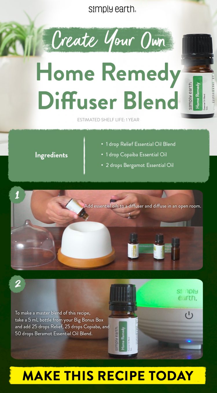 Relaxing Diffuser Blend Recipe - Simply Earth Blog