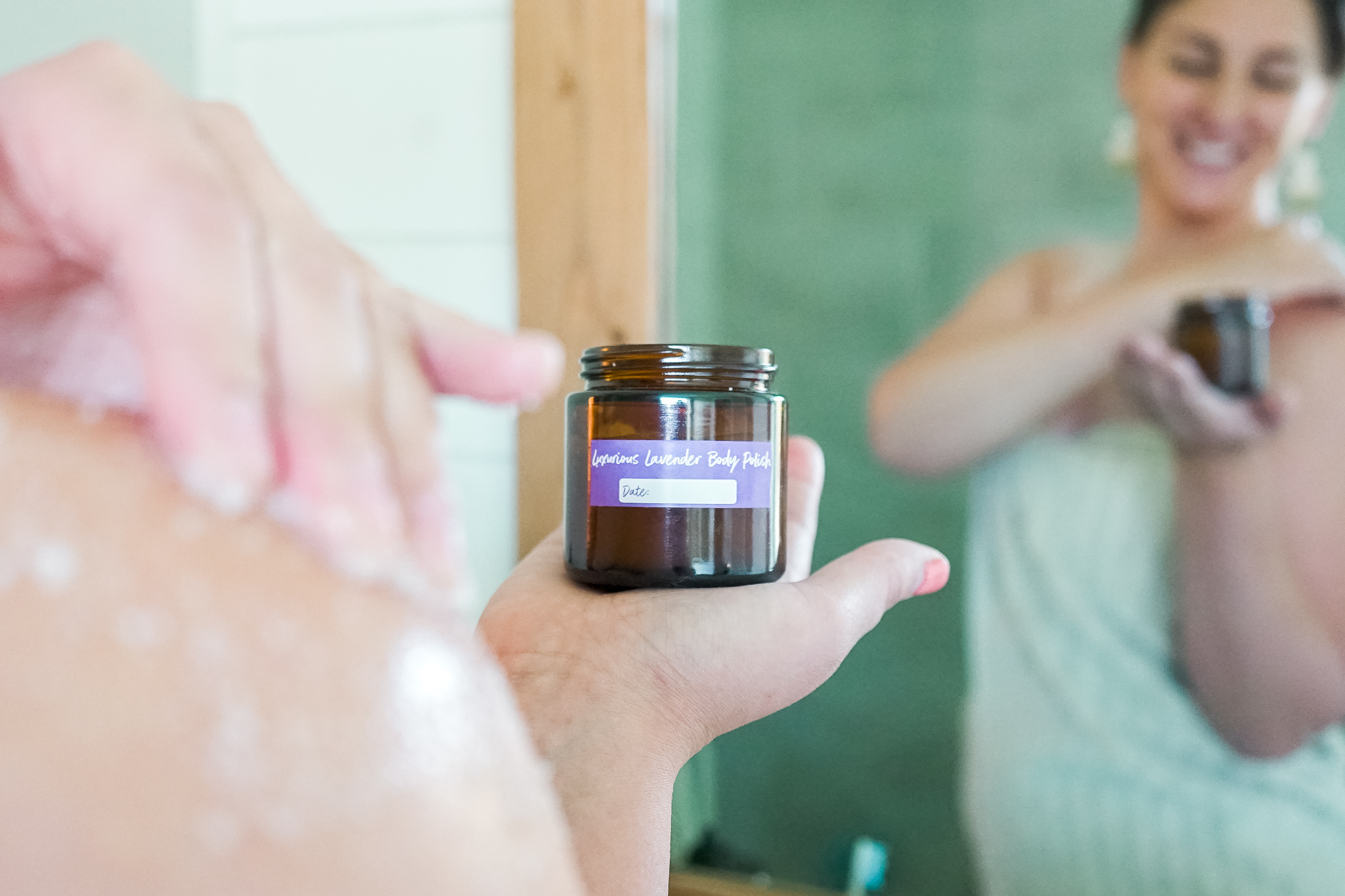 Luxurious Lavender Exfoliating Body Polish Recipe - Simply Earth Blog