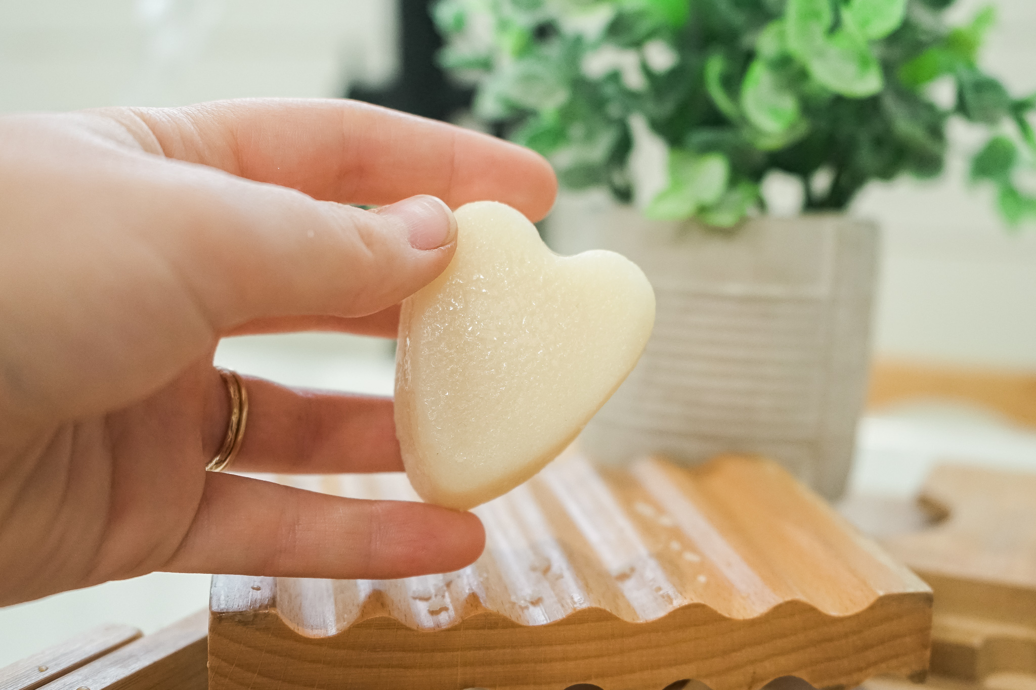 DIY Cleansing Heart Sugar Scrub Soap - Simply Earth Blog