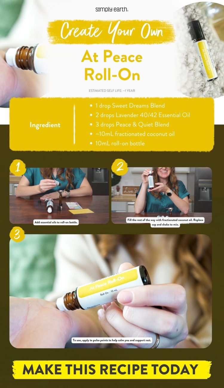 At Peace Roll-on for Calming Aromatherapy - Simply Earth Blog At Peace Roll-on for Calming Aromatherapy - Simply Earth Blog
