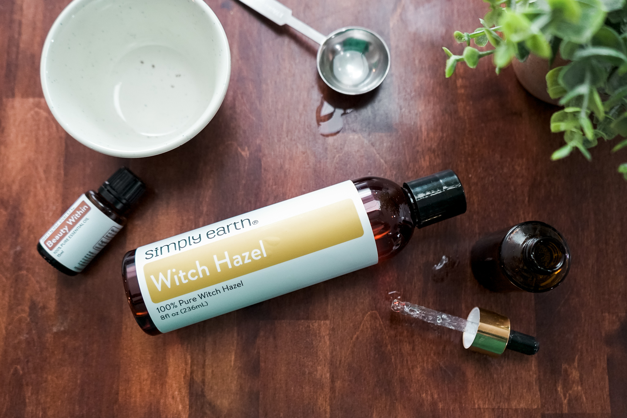 Beauty Within Witch Hazel Face Toner Recipe - Simply Earth Blog