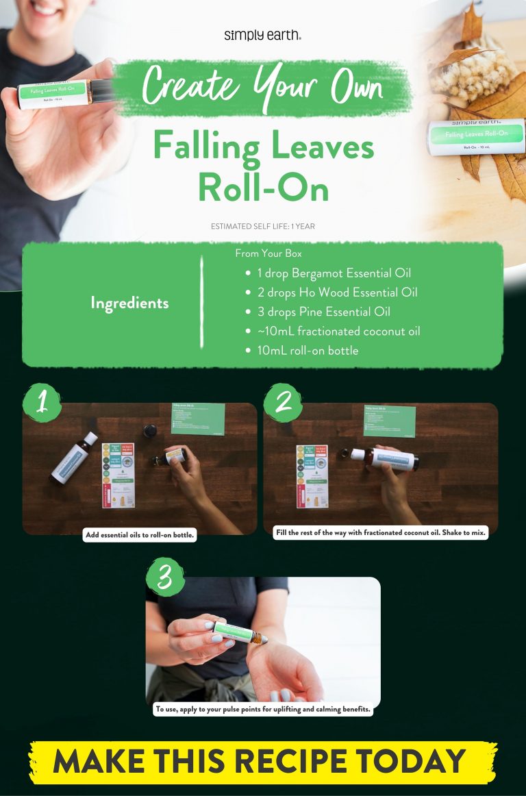 Falling Leaves Roll-On Recipe - Simply Earth Blog