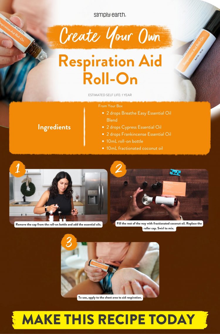Respiration Aid Roll-On - Simply Earth Blog