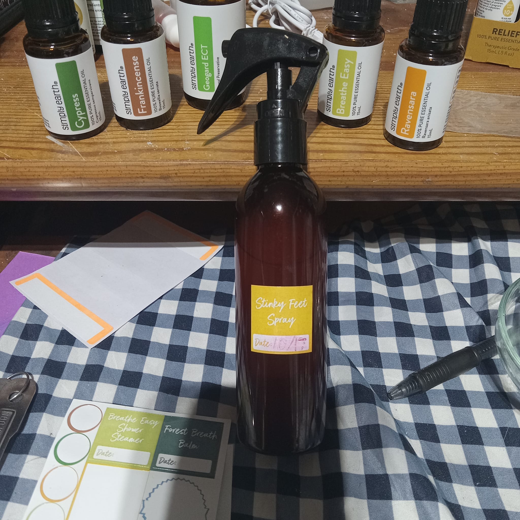 Stinky Foot Spray Recipe With Essential Oils - Simply Earth Blog