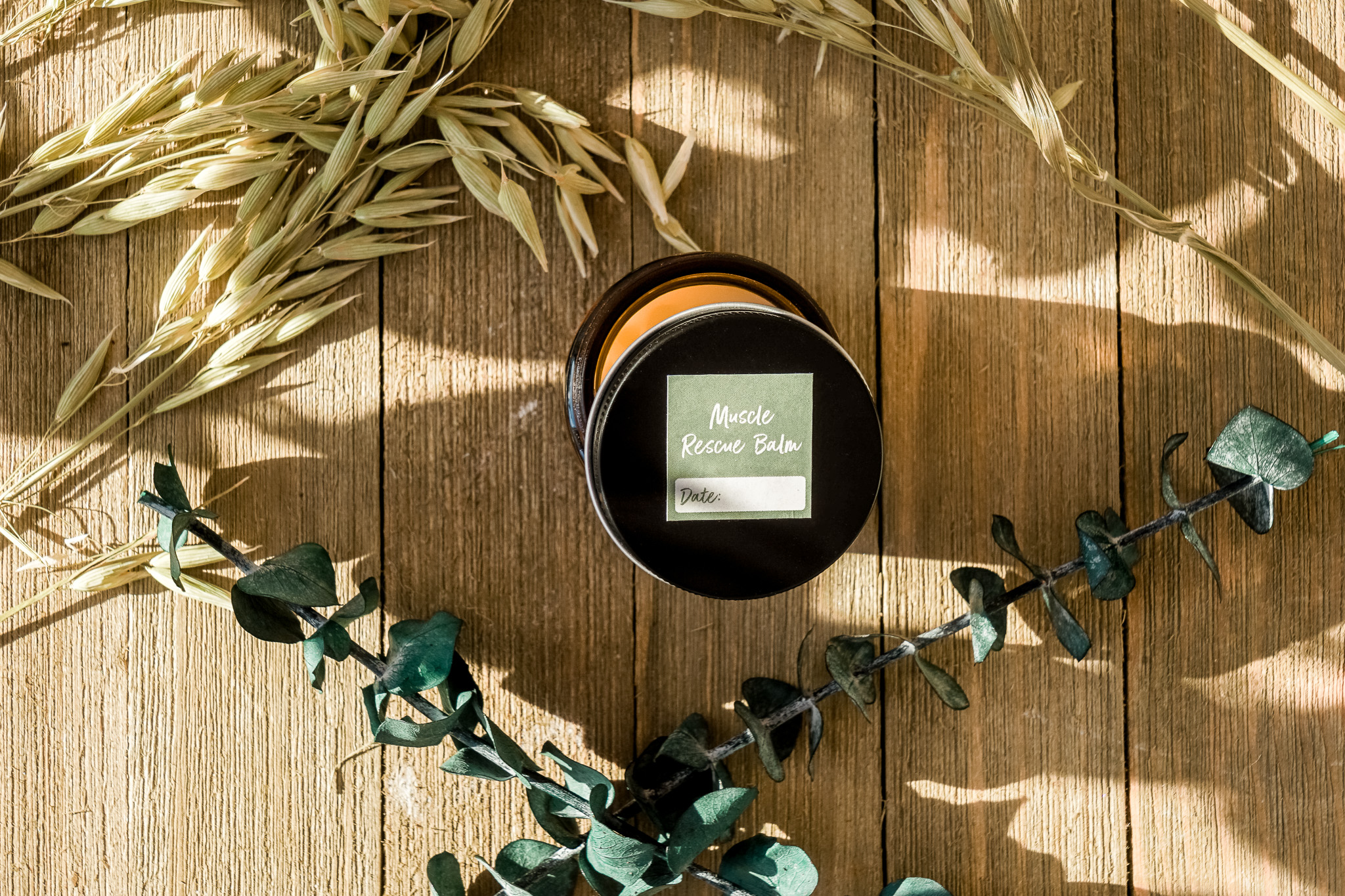 Homemade Balm for Sore Muscles with Essential Oils - Simply Earth Blog