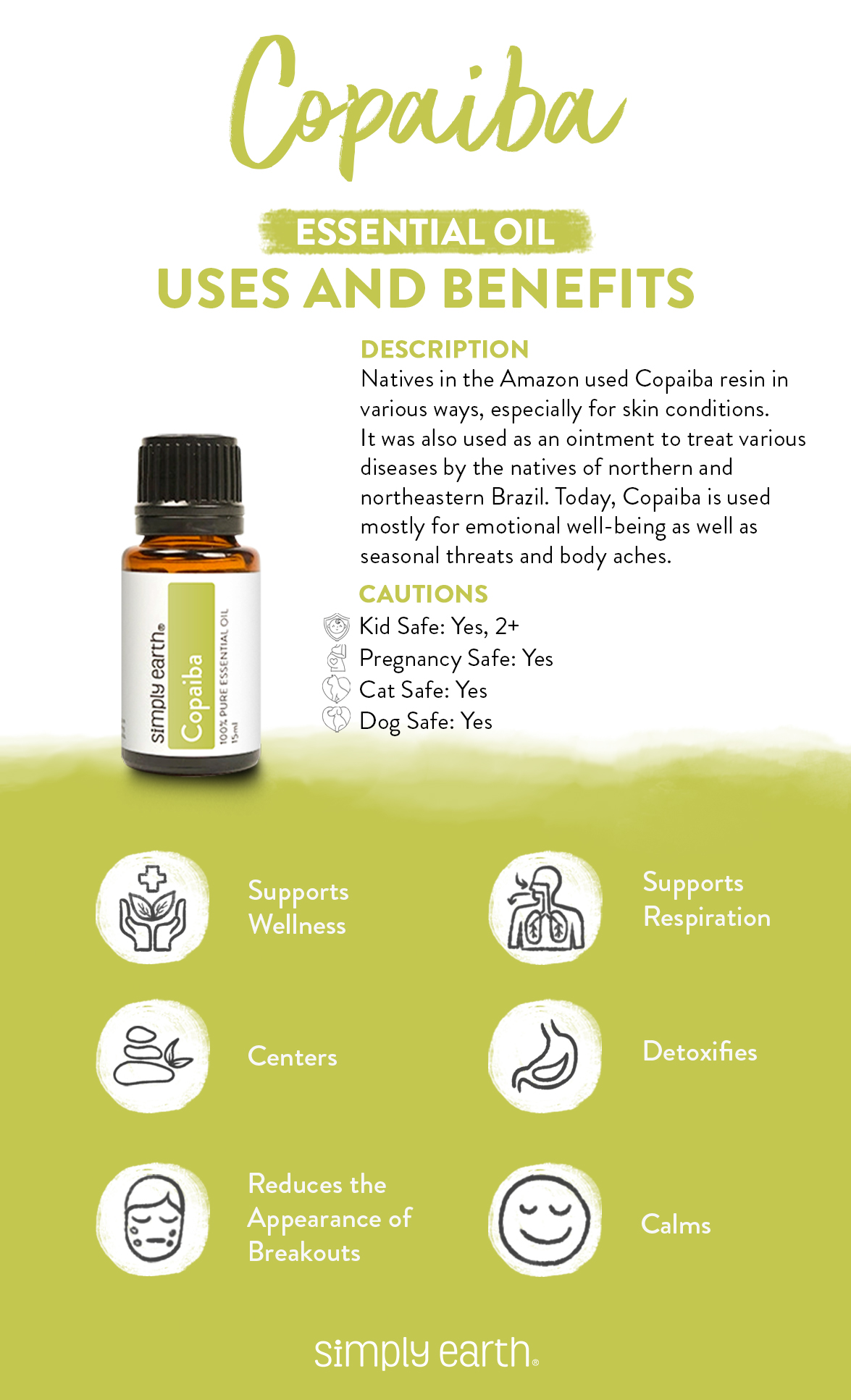 Copaiba Balsam Essential Oil Benefits, Uses, and Recipes