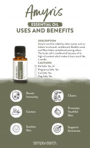 Amyris Essential Oil Benefits, Uses, & Recipes - Simply Earth Blog