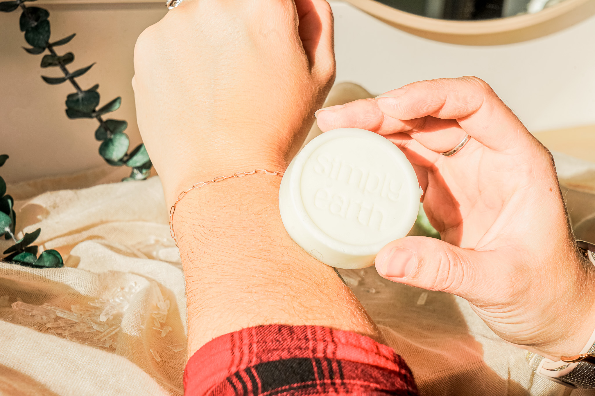 Healing Hands Solid Lotion Bar Recipe - Simply Earth Blog