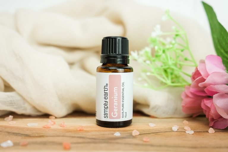 Geranium Essential Oil Benefits, Uses, and Recipes - Simply Earth Blog