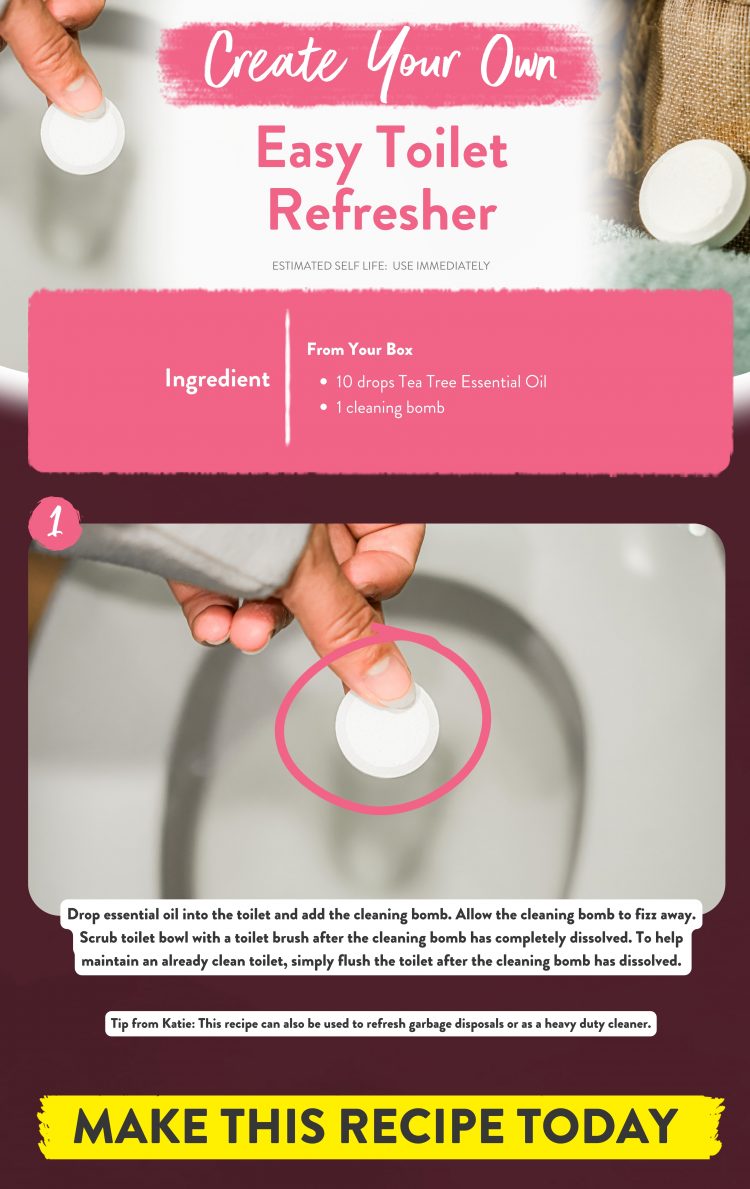 Easy Toilet Cleaning Tablet to Refresh Your Bathroom - Simply Earth Blog
