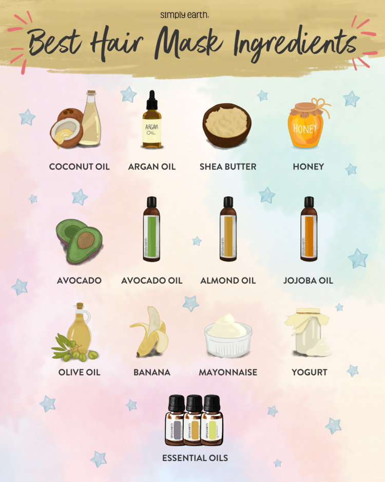 The Best Hair Mask Ingredients - Simply Earth Blog