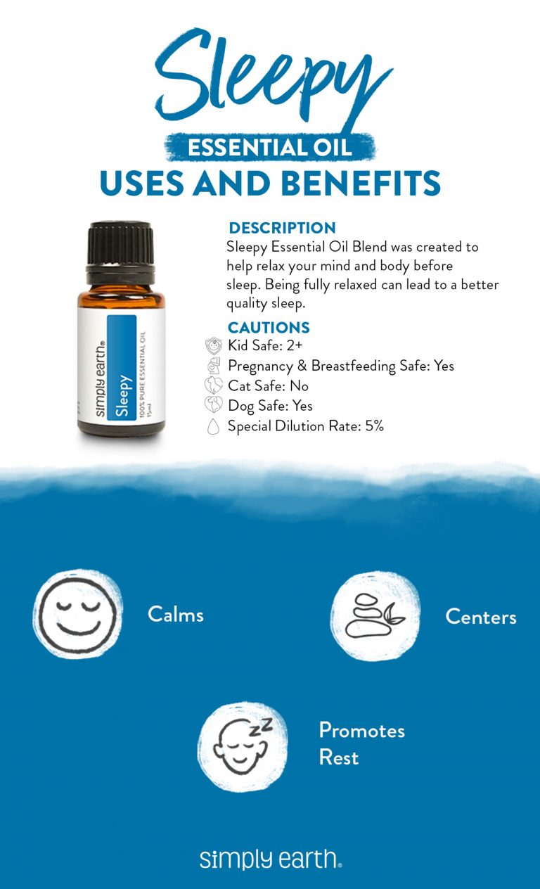 Sleepy Essential Oil Blend for Rest - Simply Earth Blog