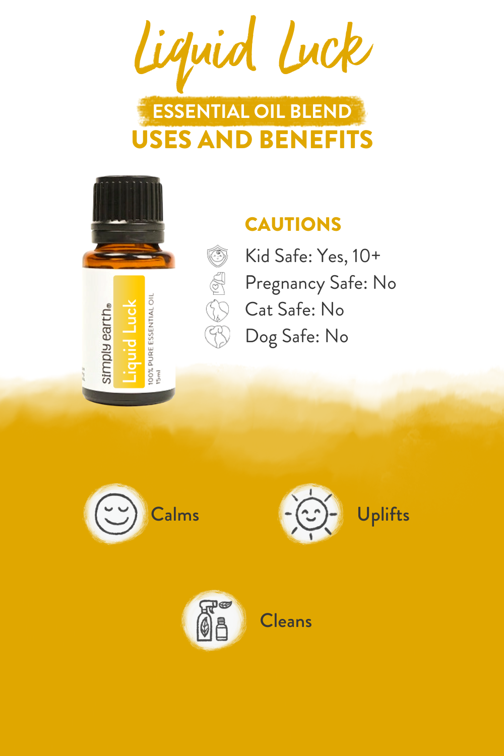 Liquid Luck Blend Made With Essential Oils - Simply Earth Blog