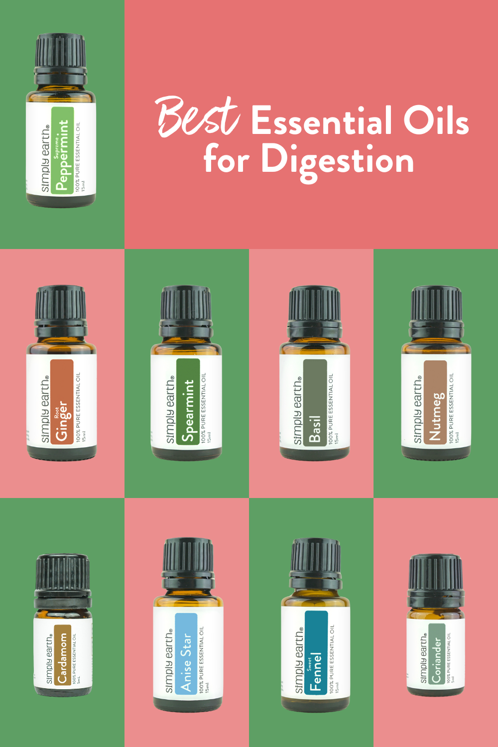 Best Essential Oils for Digestion - Simply Earth Blog